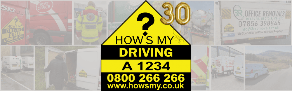 How’s My Driving? – The Original Road Safety Risk Scheme